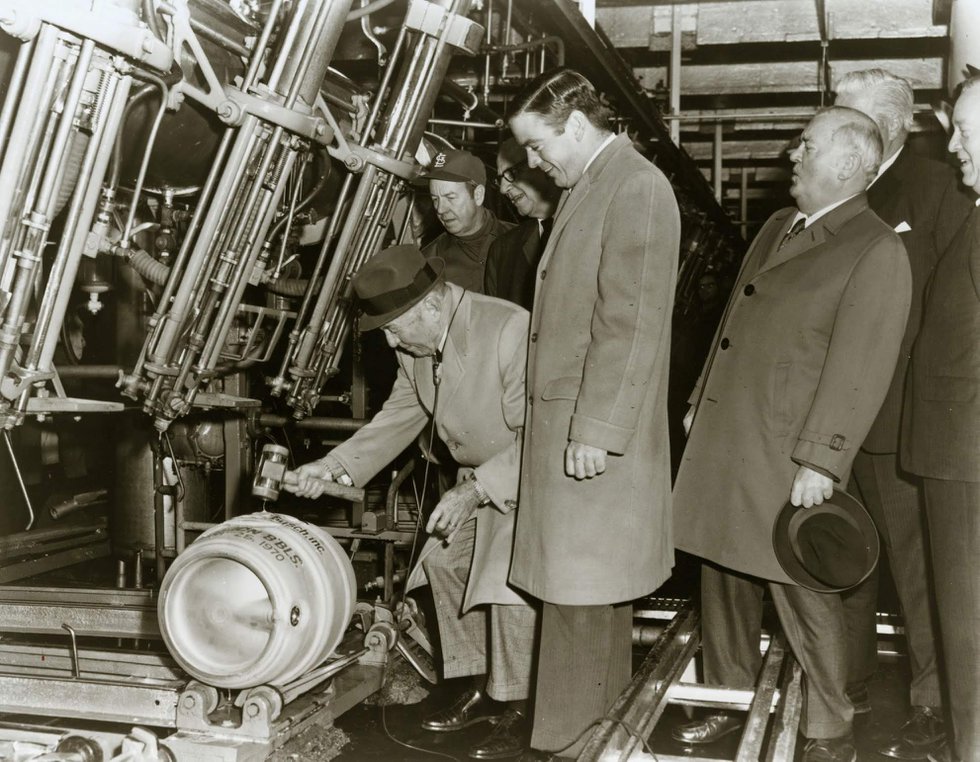 The difference a century made at Anheuser-Busch's Bevo Bottling ...